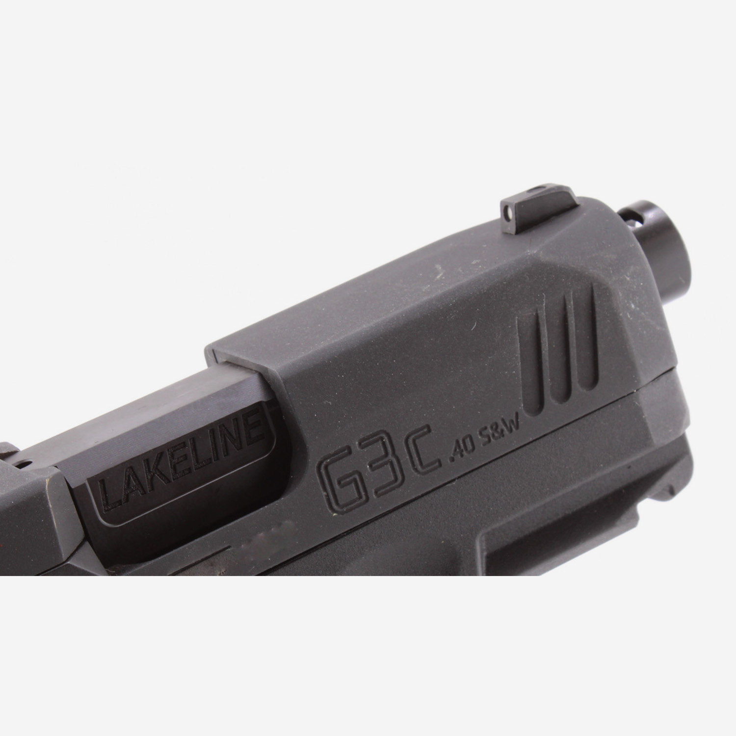 Ported Barrel for the .40cal S and W Taurus G3C / G2C, Black Nitride ...