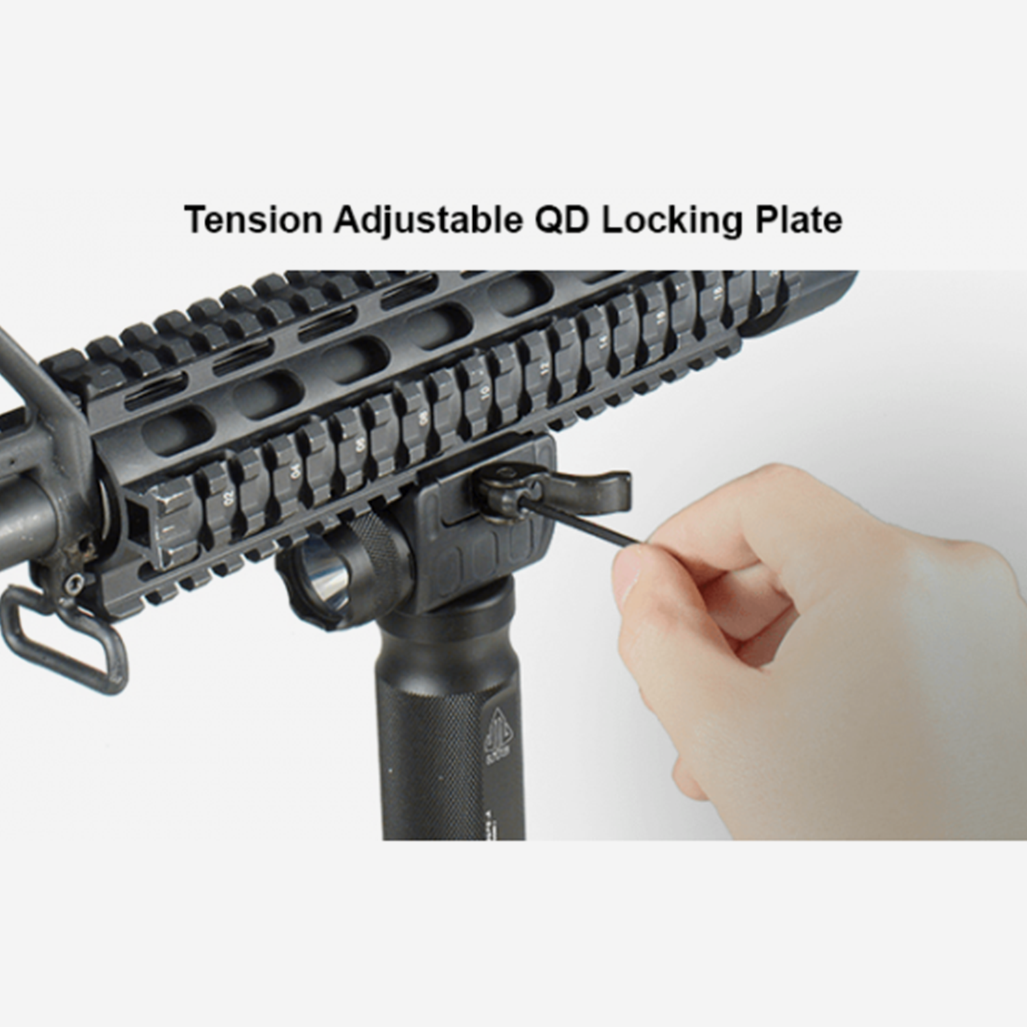 Quick Detach Grip Light, 400 Lumen - GoGear Direct