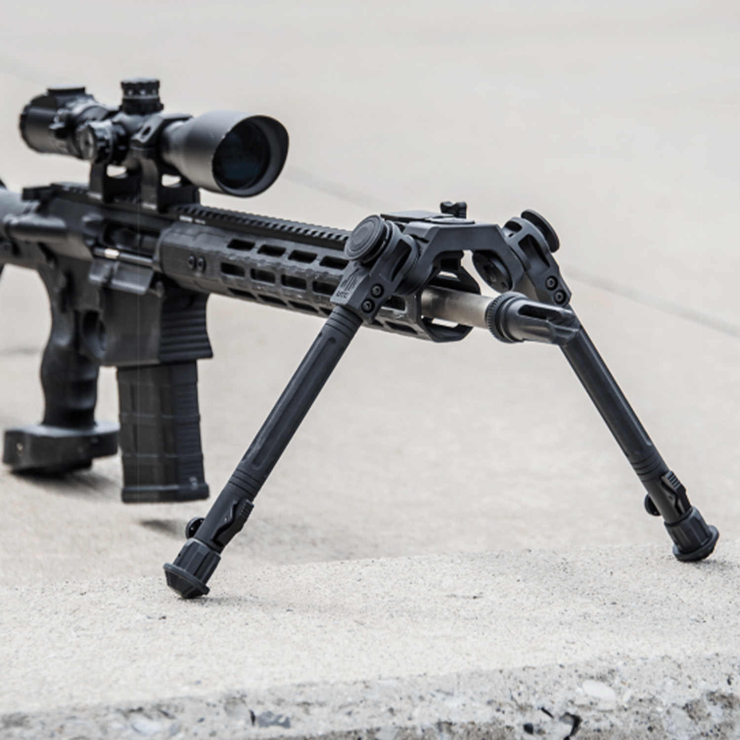 Over Bore Bipod, 7"-11" Center Height, Picatinny - GoGear Direct